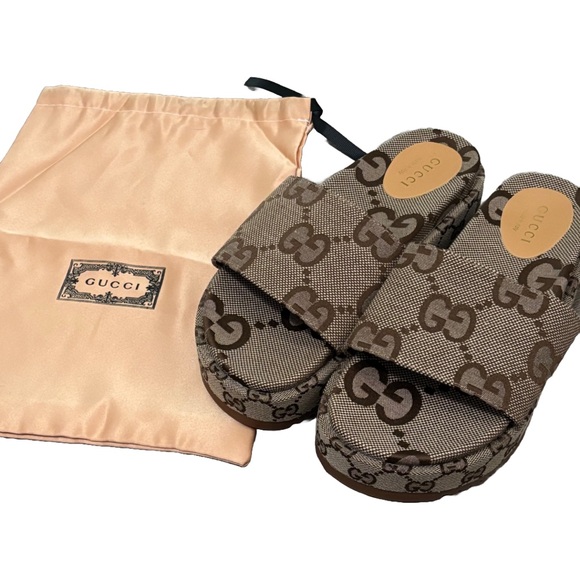 Gucci | Shoes | Gucci Platform Slides | Poshmark